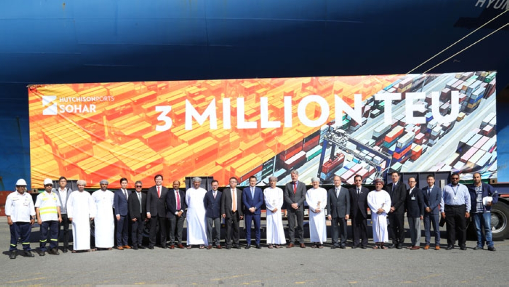 Port Sohar’s Terminal 3 handles 3 million TEU containers | OERLive ...