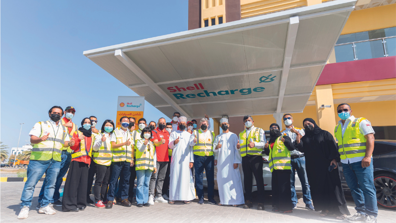 Shell Oman Launches Its First Mobility Hub With EV Charging & Shell ...