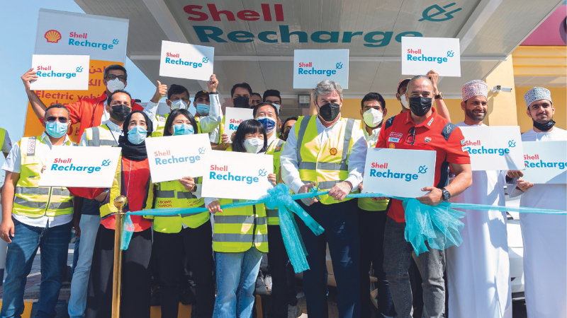 Shell Oman Launches Its First Mobility Hub With EV Charging & Shell ...