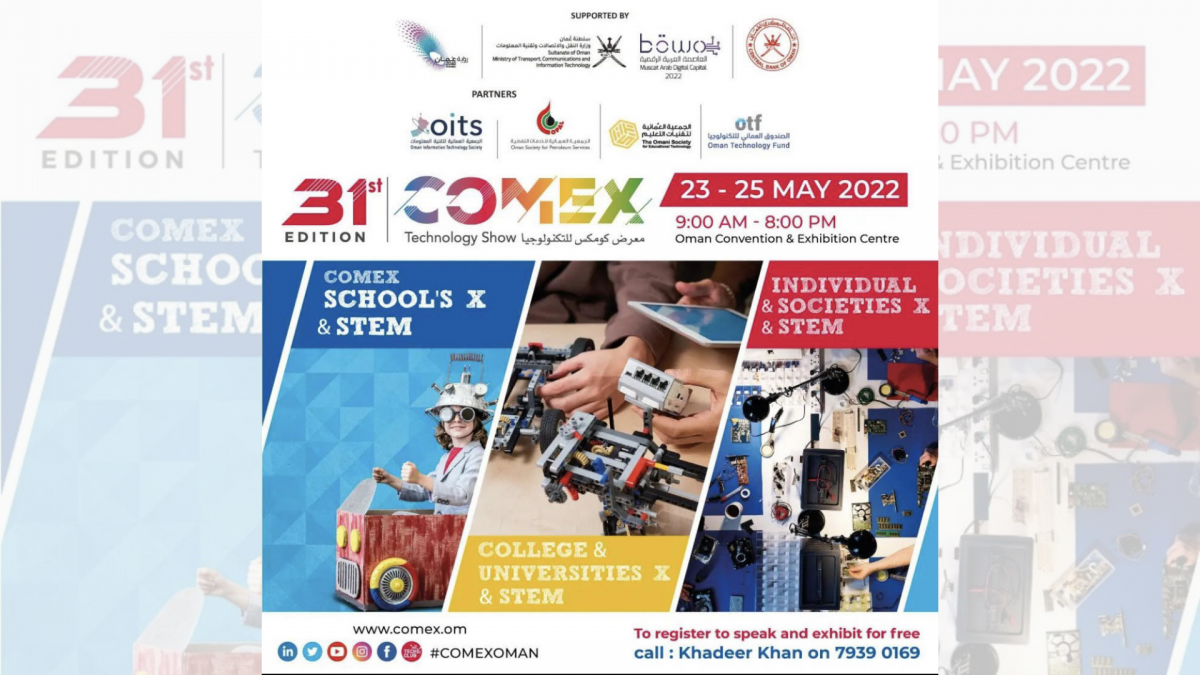 COMEX 2022: Oman's Biggest Tech Exhibition Commences | OERLive - OER ...