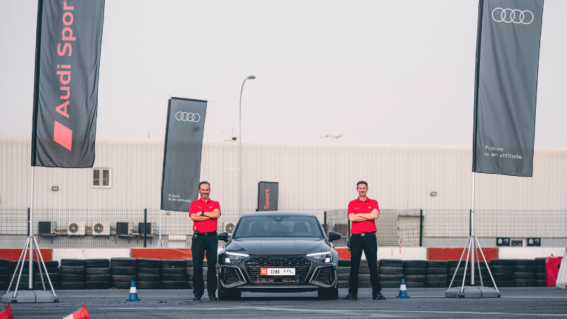 Powerful & Dynamic Audi RS3 Makes Its First Regional Appearance In Oman ...