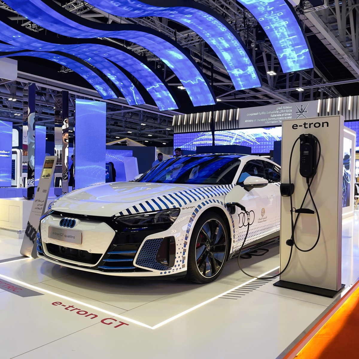 Audi Oman Showcases the Innovative e-tron GT at COMEX 2024 | OERLive ...